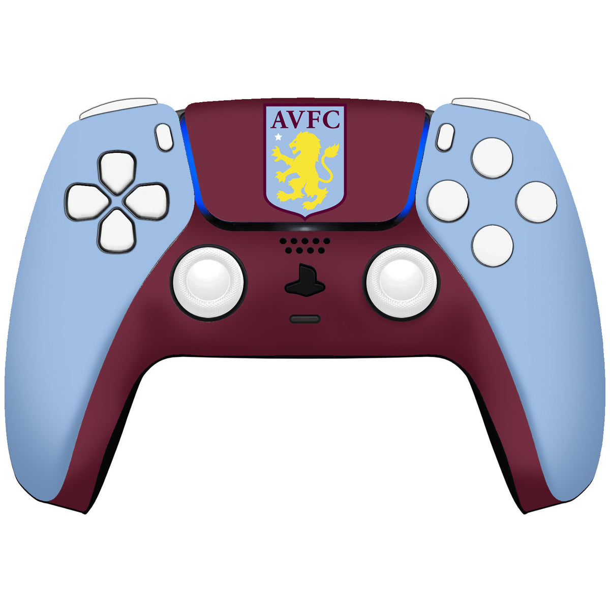 Aston Villa Custom PS5 Controller – GOAT Customs