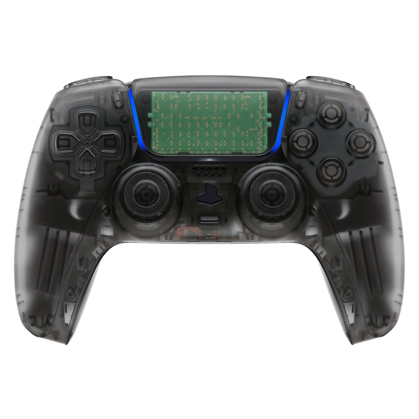 GOAT Transparent Black Custom PS5 Controller – GOAT Customs